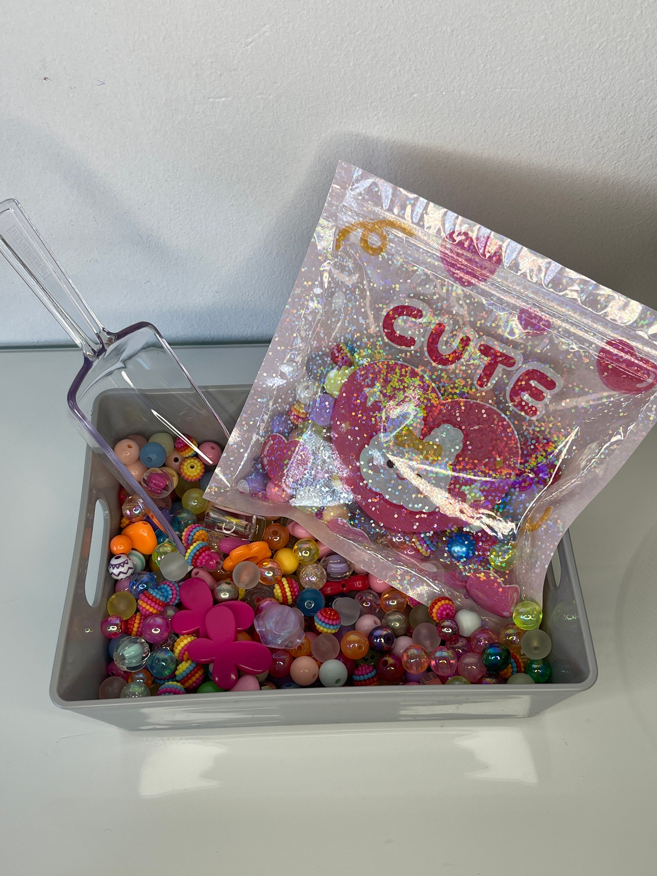 Bead Confetti, Preppy Beads, Fun, Seed Beads, Acrylic, Crafting, Lucky ...