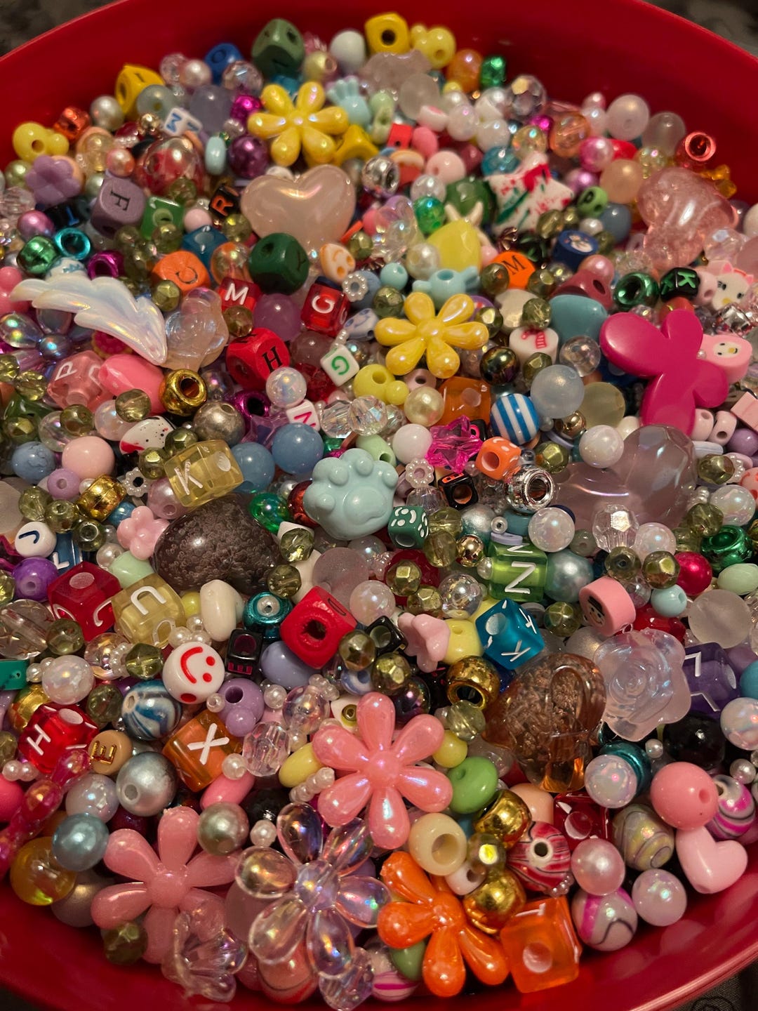 Bead Confetti, Preppy Beads, Fun, Seed Beads, Acrylic, Crafting, Lucky ...