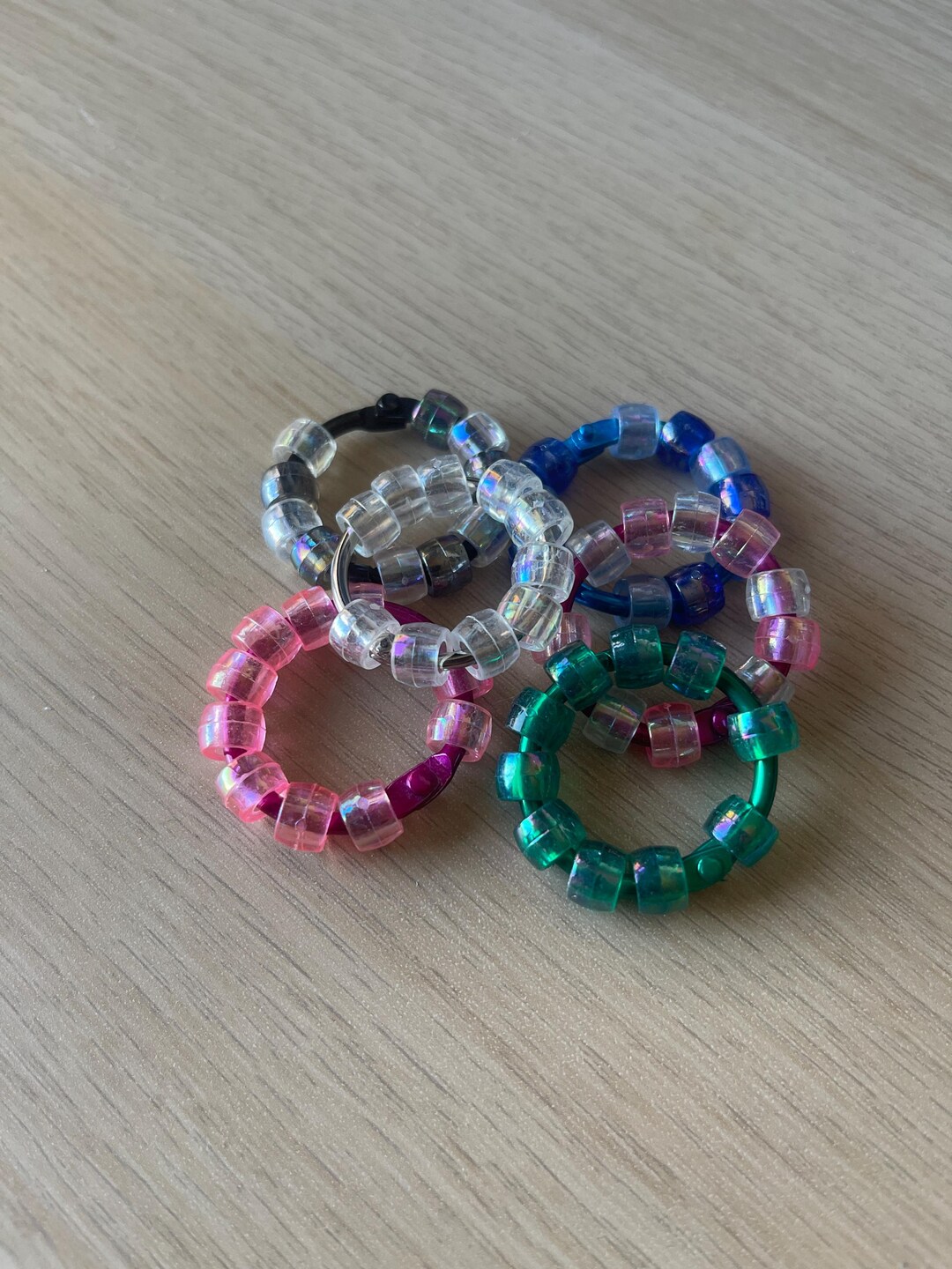 Beaded Fidget, CHOOSE ONE, Sensory Seeking Loop, Anxiety ...