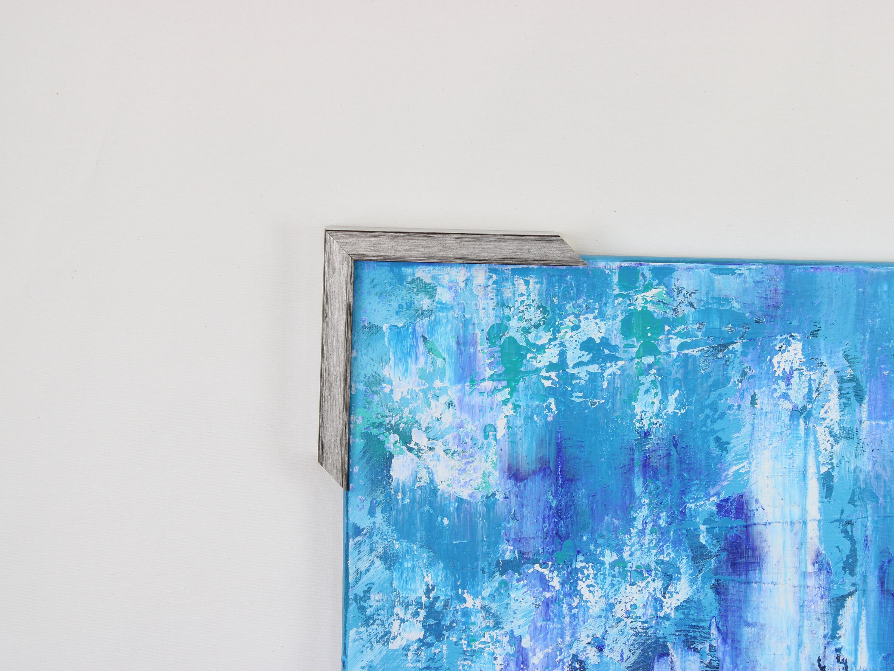 Silver Wood Frame for Paintings Photo Frames Silver Frame - Etsy