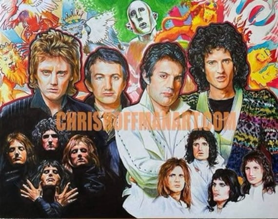 Queen Collage - Etsy