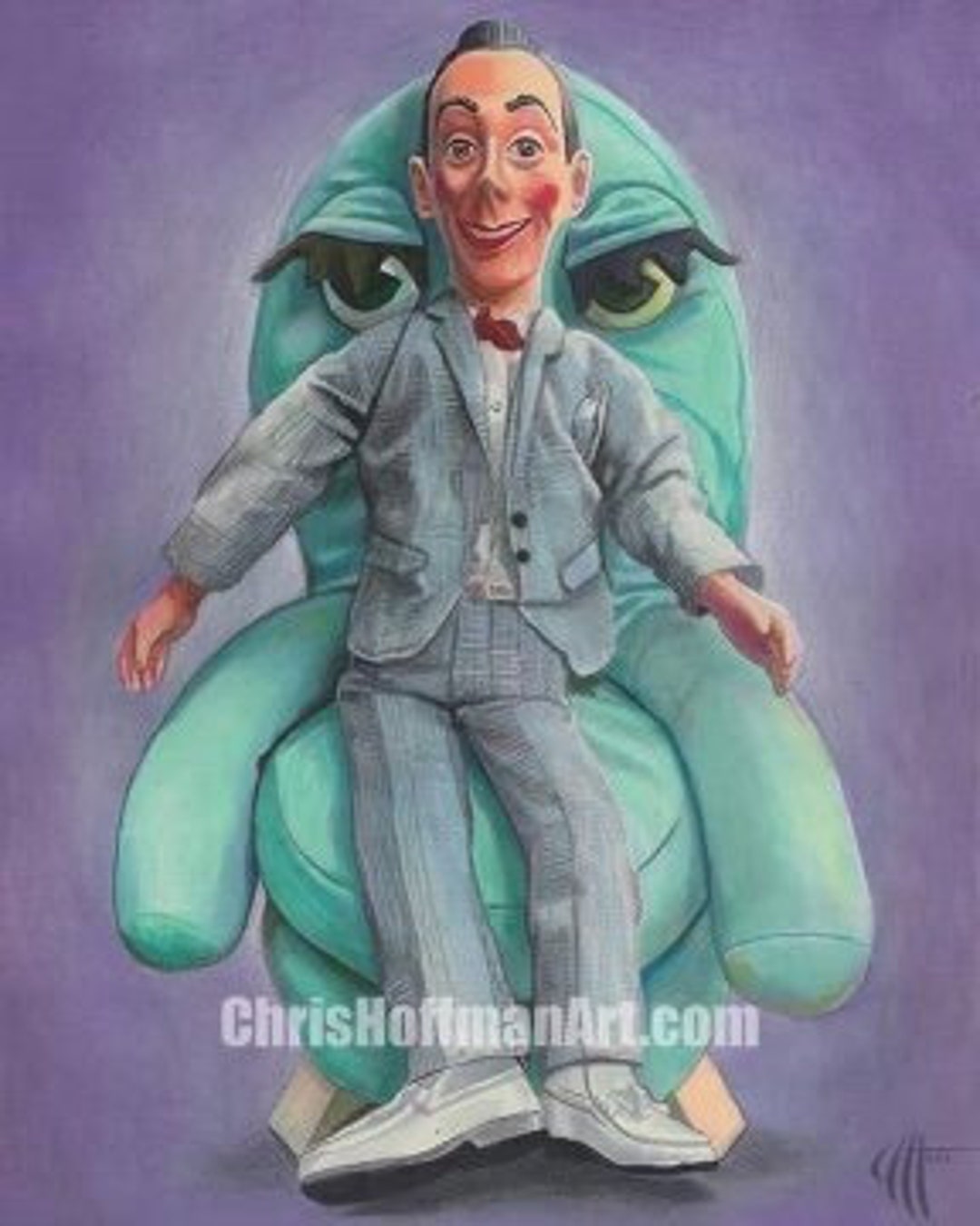 Pee-wee Doll Drawing Prints - Etsy