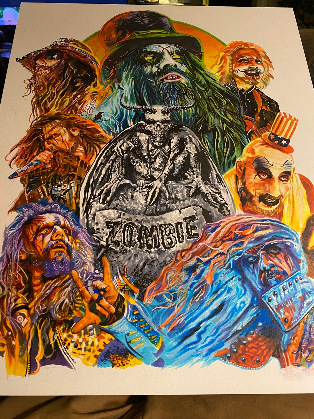 Rob Zombie Collage - Etsy