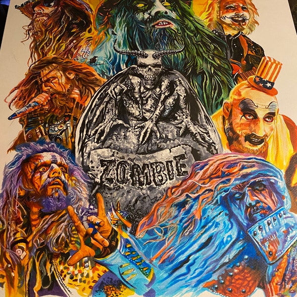 Rob Zombie - Etsy