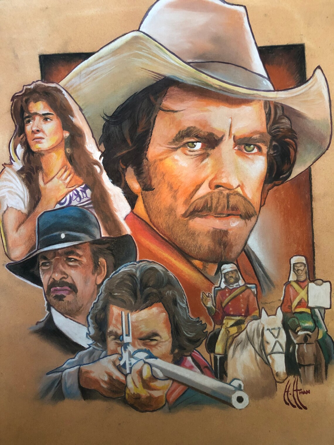 Quigley Down Under ORIGINAL Artwork - Etsy