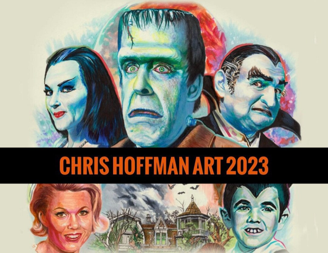 Chris Hoffman Art 2023 Calendar - Etsy