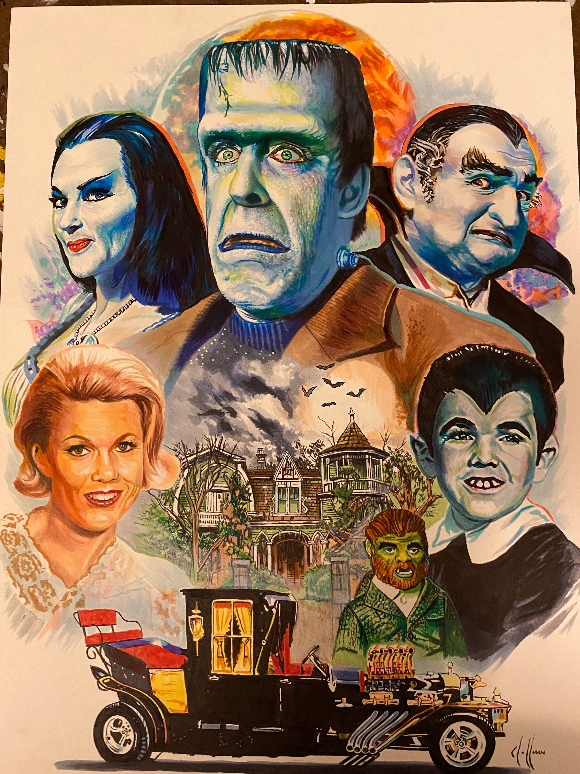 The Munsters - Etsy