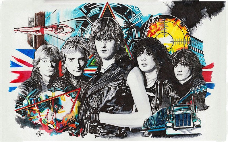 Def Leppard - Early Years - Etsy