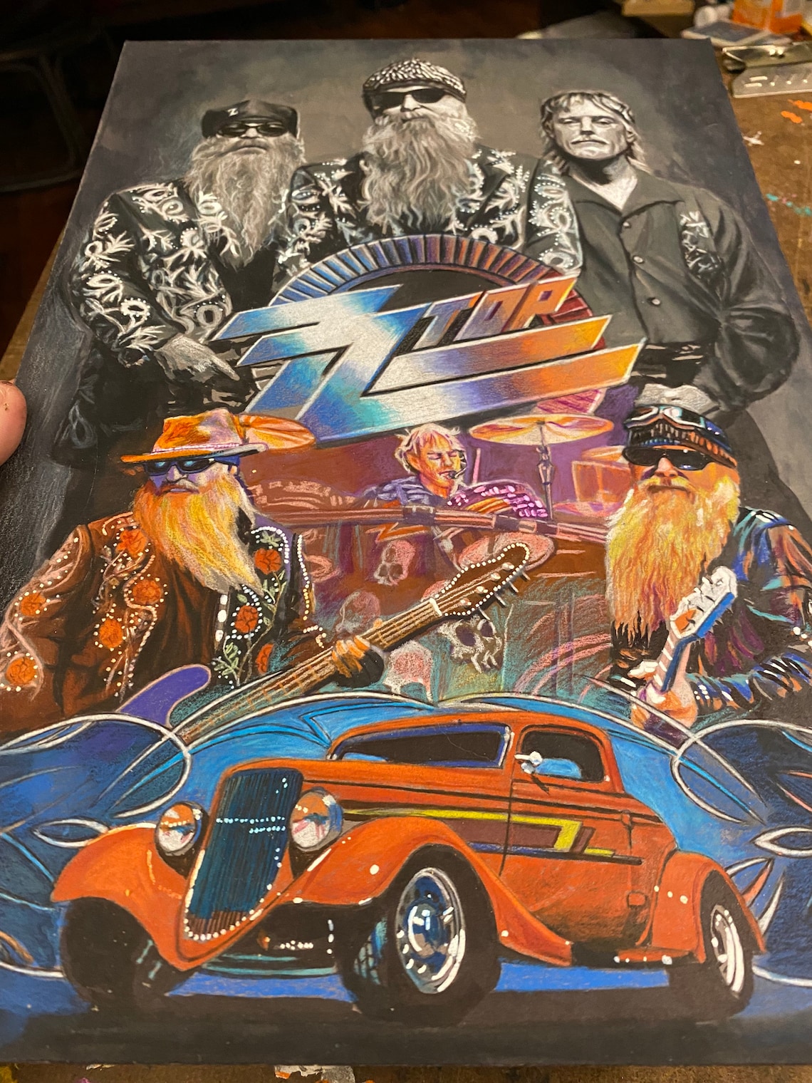 ZZ Top - Etsy