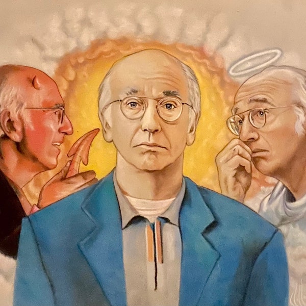 Larry David Poster - Etsy