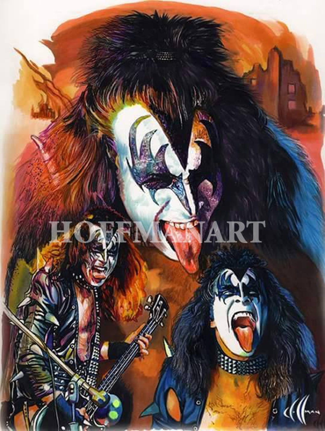 KISS All 6 Prints - Etsy