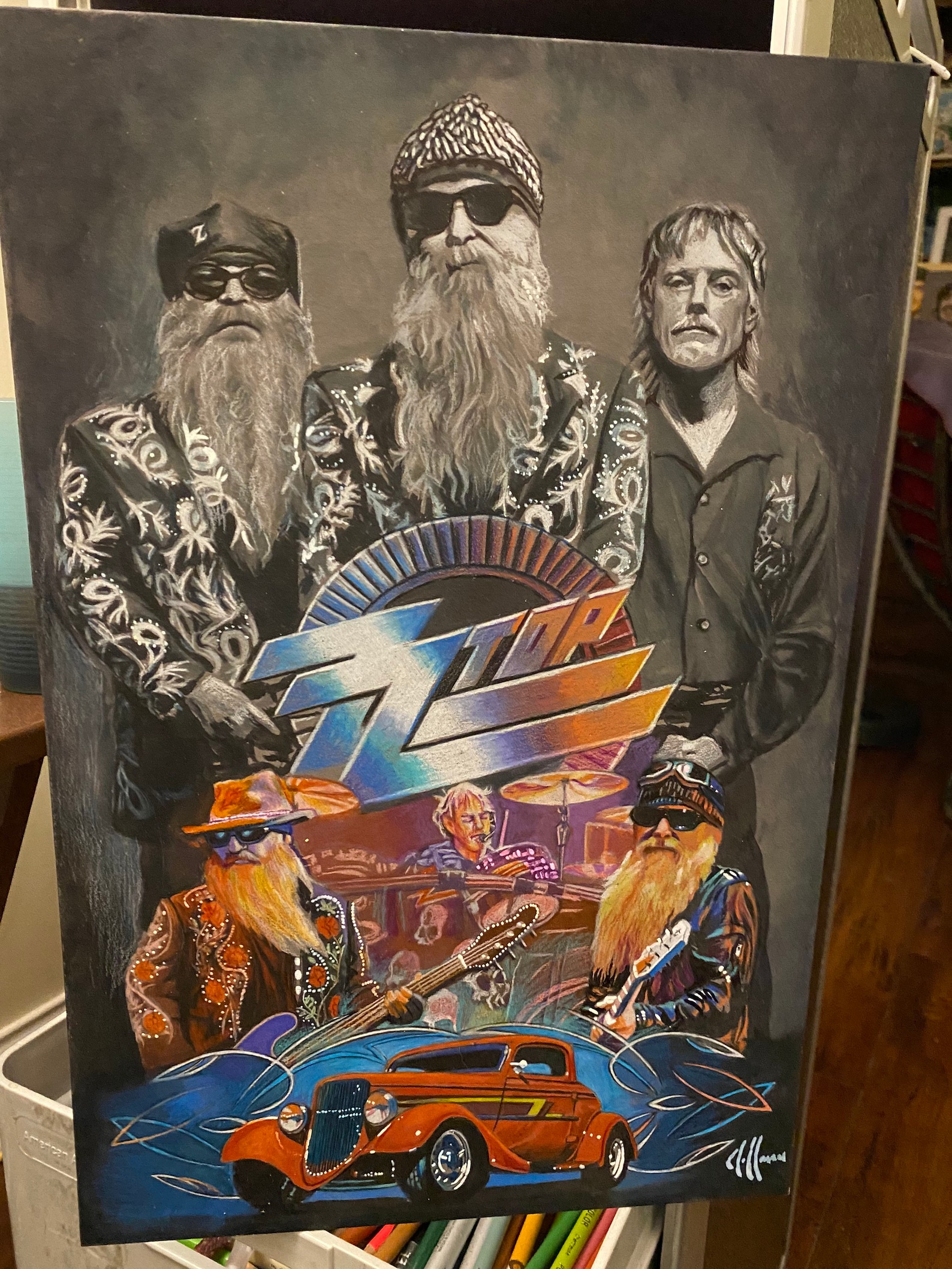 ZZ Top - Etsy
