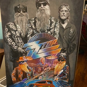 ZZ Top - Etsy
