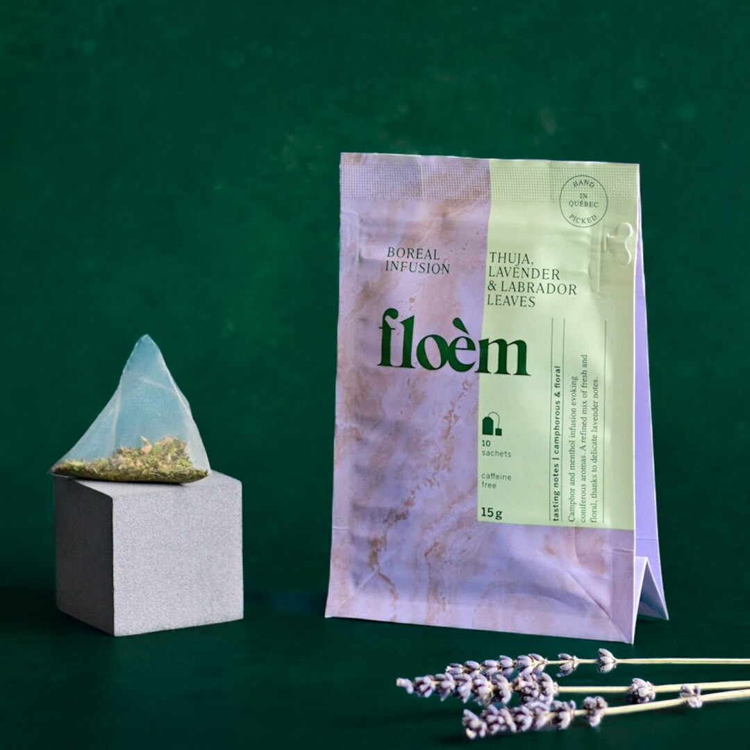 Herbal Tea Lavender Thuya Mint Labrador Leaf Calming - Etsy