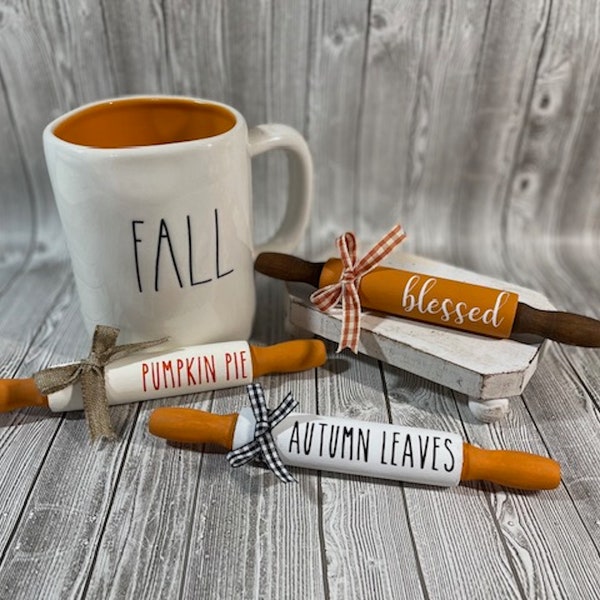 Fall Rolling Pin - Etsy