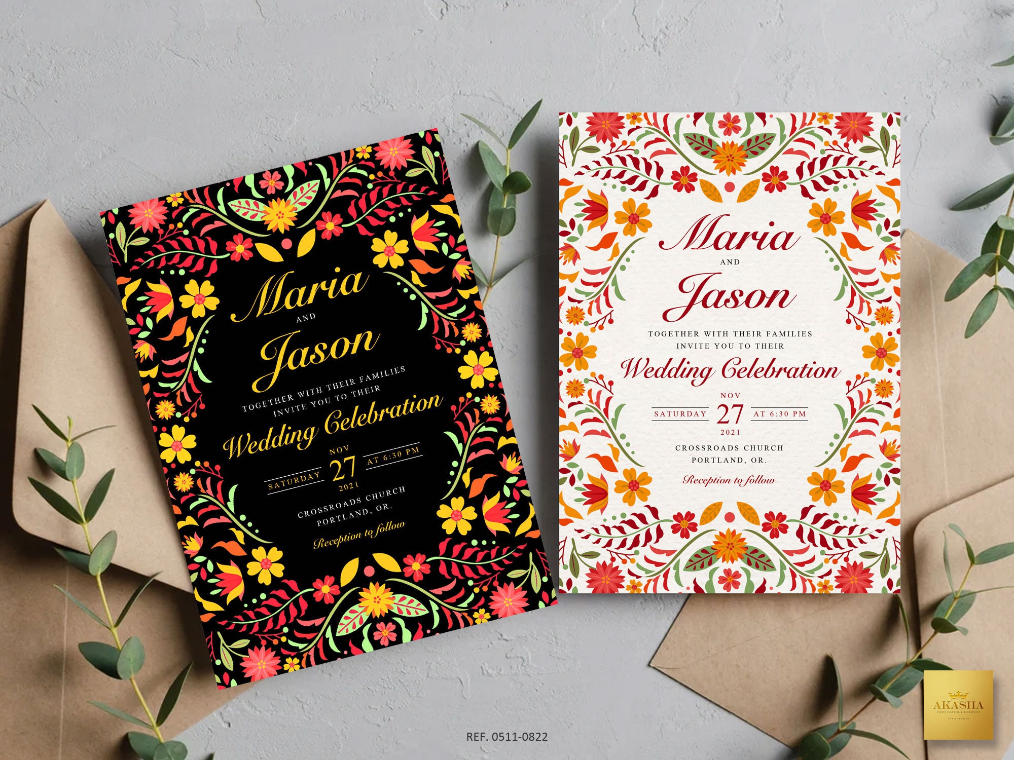 Traditional Mexican Wedding Invitations