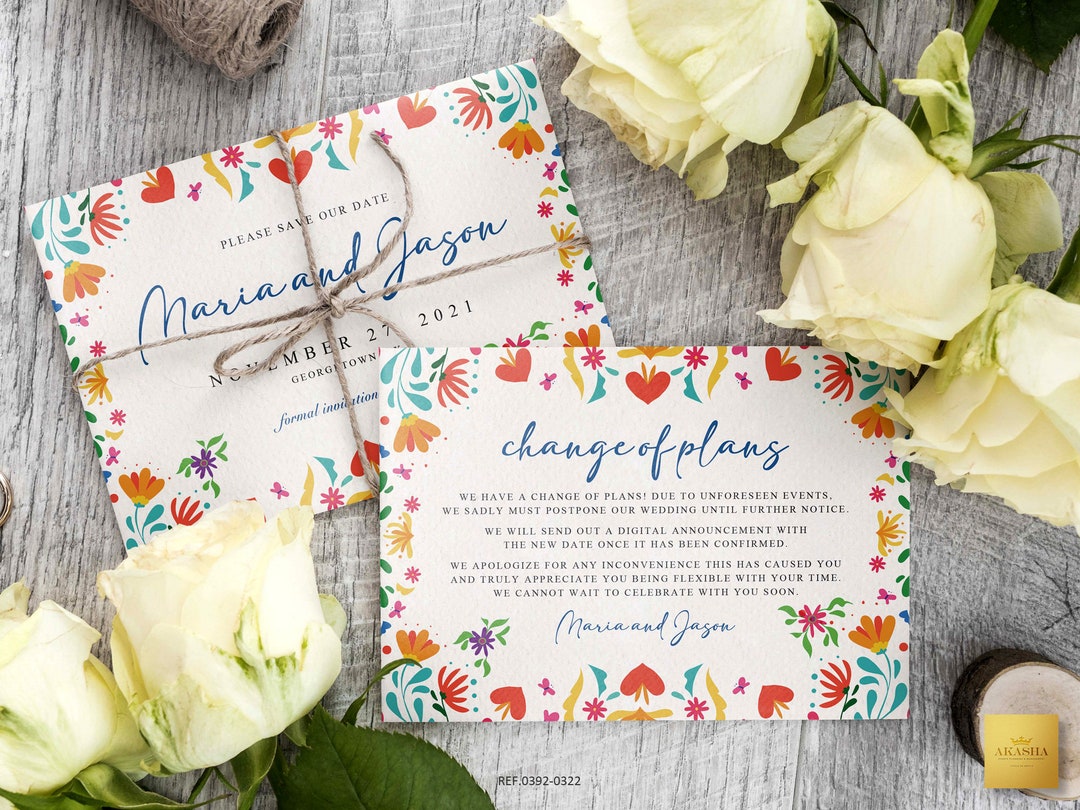 Mexican Theme Save the Date Card Mexican Save the Date Card - Etsy