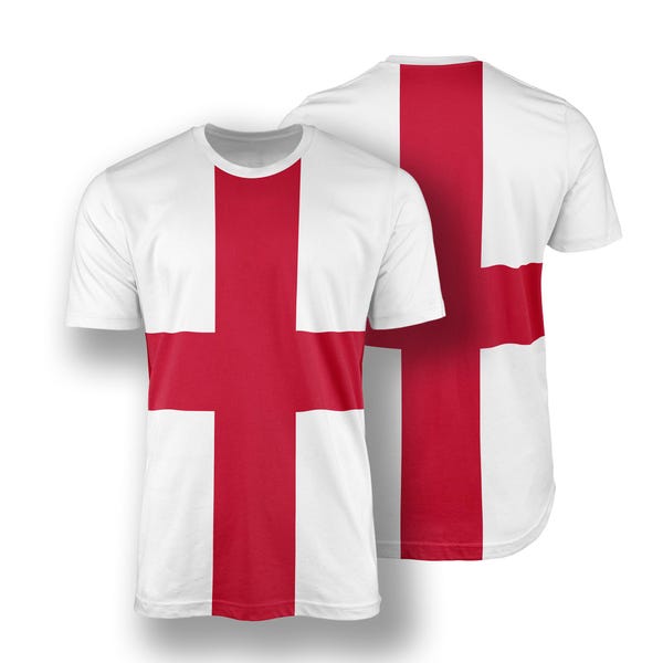 St George Flag Tshirt - Etsy UK
