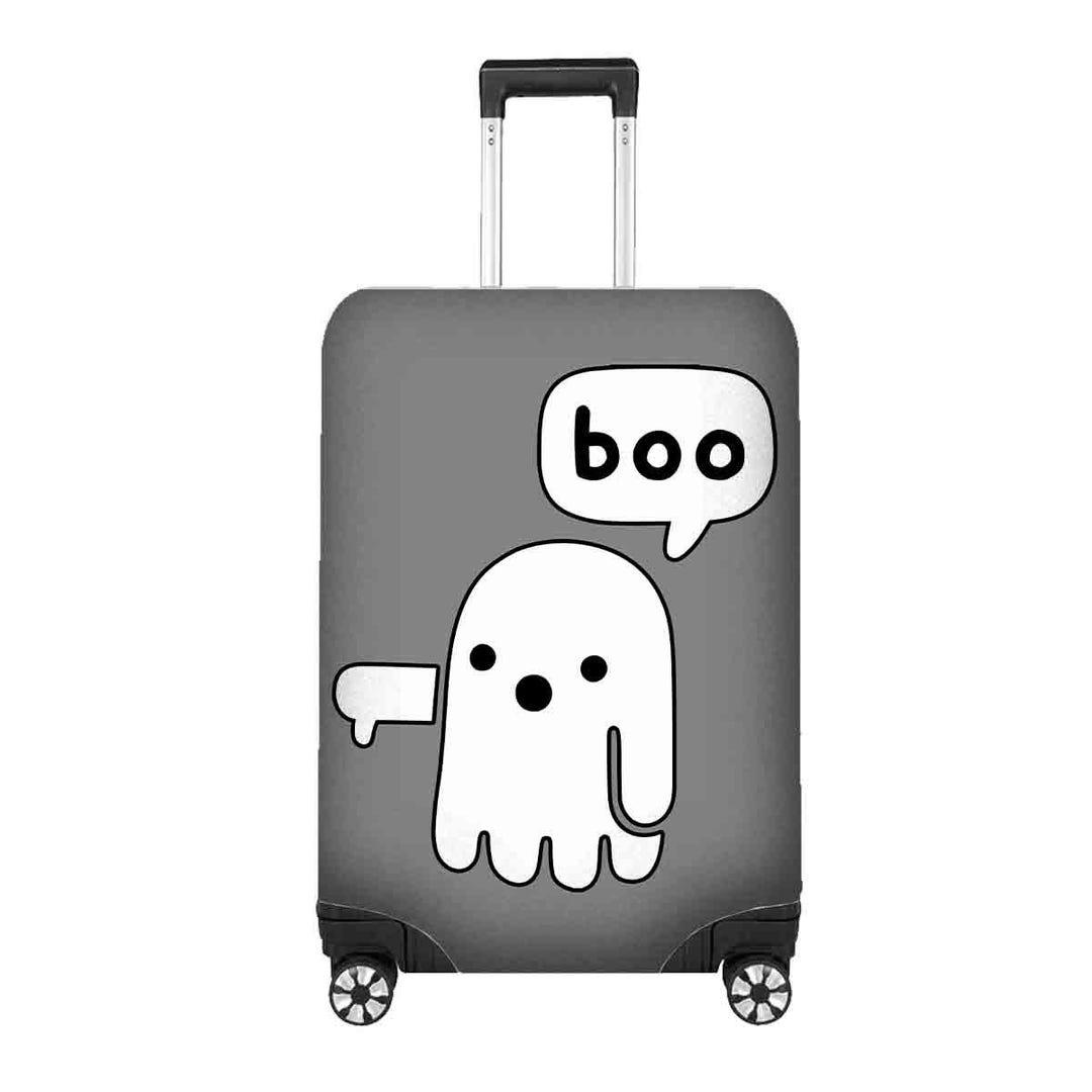Ghost of Disapproval Luggage Cover | Custom Background Colour | Funny ...