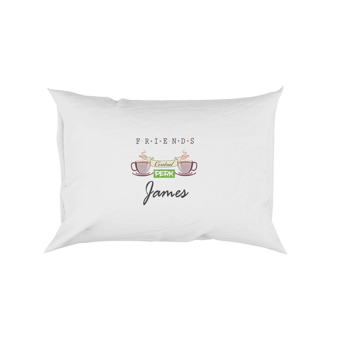 Friends Inspired Central Perk Soft Pillowcase Pillow Case Cover Novelty ...