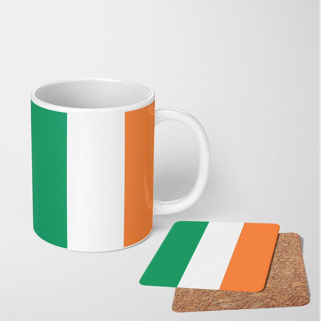 Ireland Flag Patriot Mug Normal or Heat Reveal Irish National Pride ...