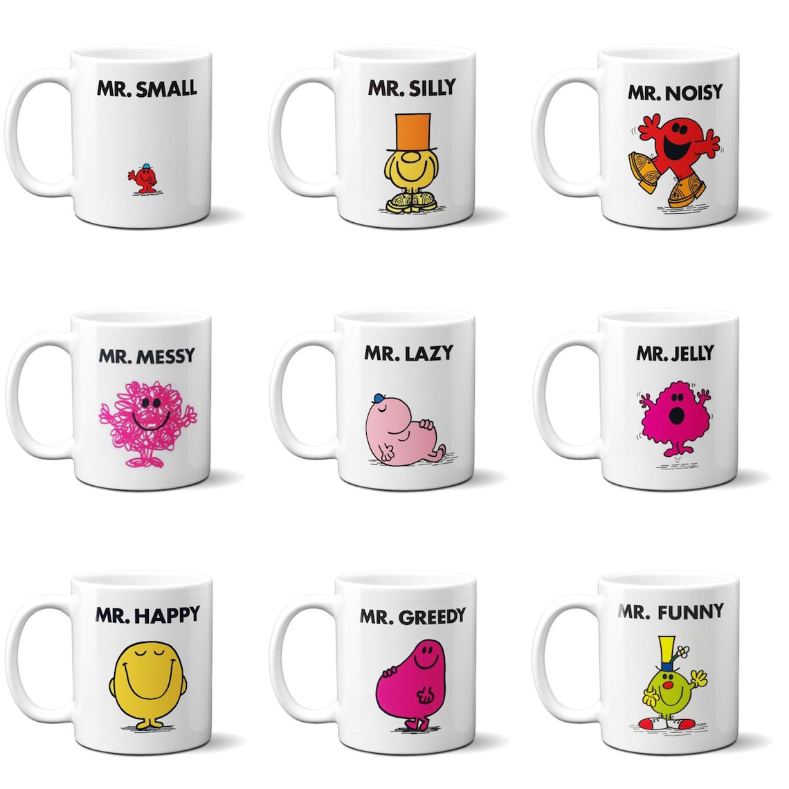 Mr. Men Inspired Novelty Funny Joke Cartoon Coffee Tea Mug Cup - Etsy UK