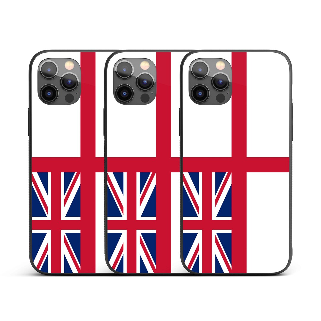 Royal Navy White Ensign Phone Case | Red Cross & Union Jack Cover ...
