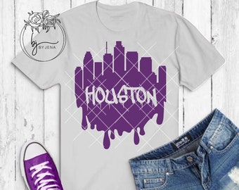 Houston Skyline Svg | Etsy