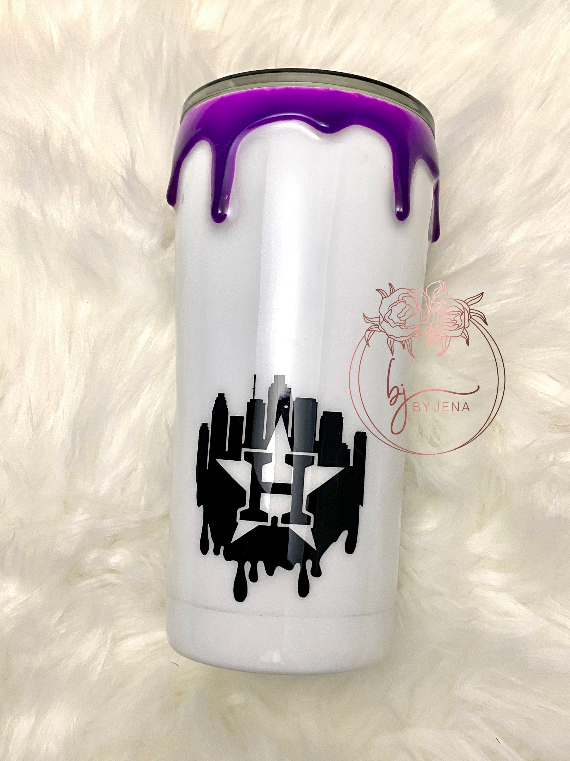 Houston Screwston Lean Drank Syrup Purple Drip Tumbler | Etsy