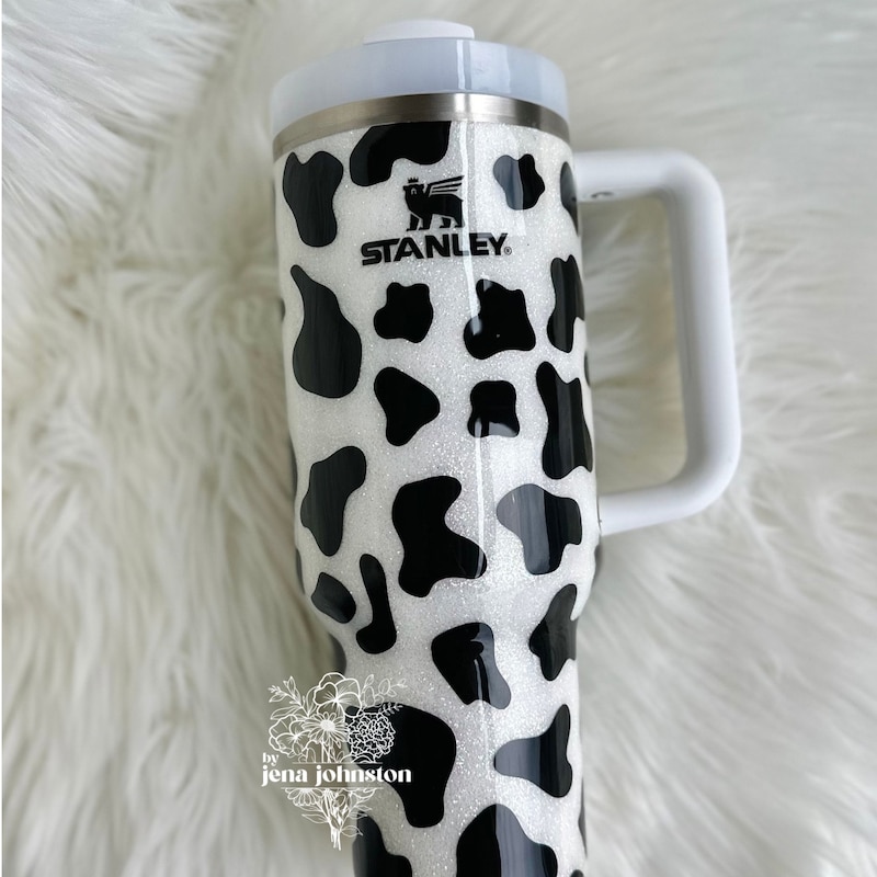 Cow Print Stanley Cup - Etsy