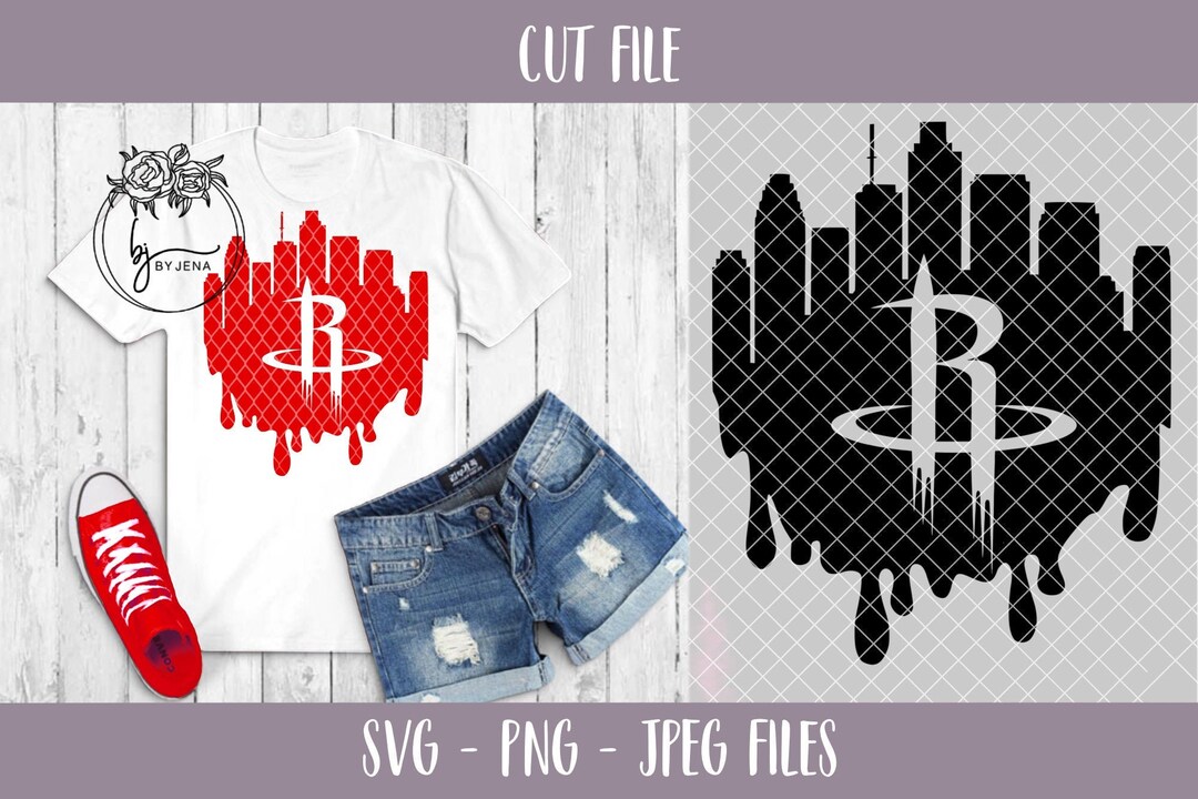 Houston Skyline SVG. PNG. Screwston. Htown. Drip. Rockets. - Etsy