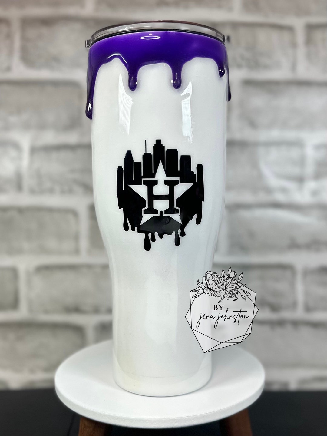 Houston Screwston Lean Drank Syrup Purple Drip Tumbler - Etsy