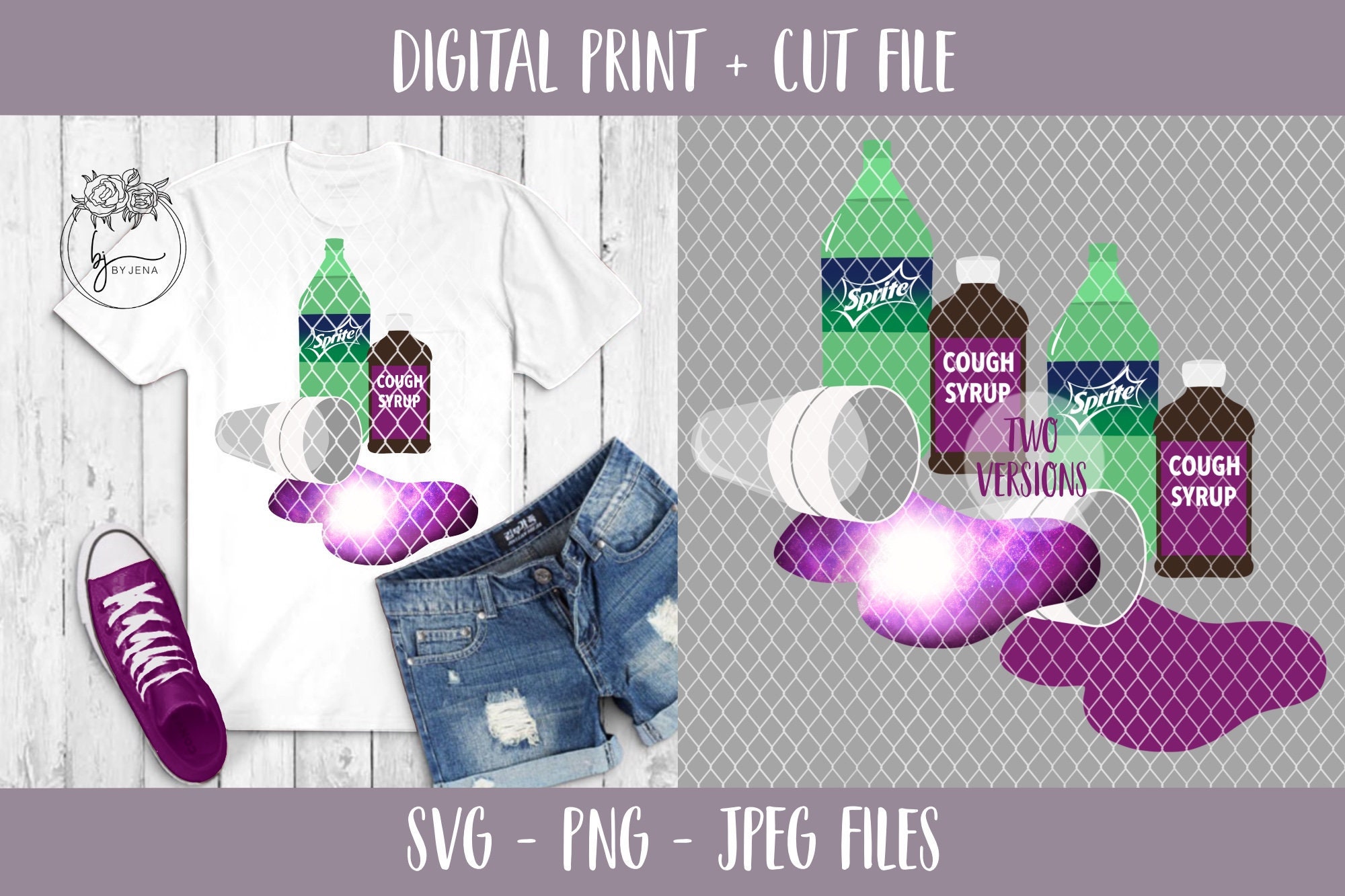 Dirty Sprite. Double cup. Lean. Drank jpeg. PNG. SVG. | Etsy