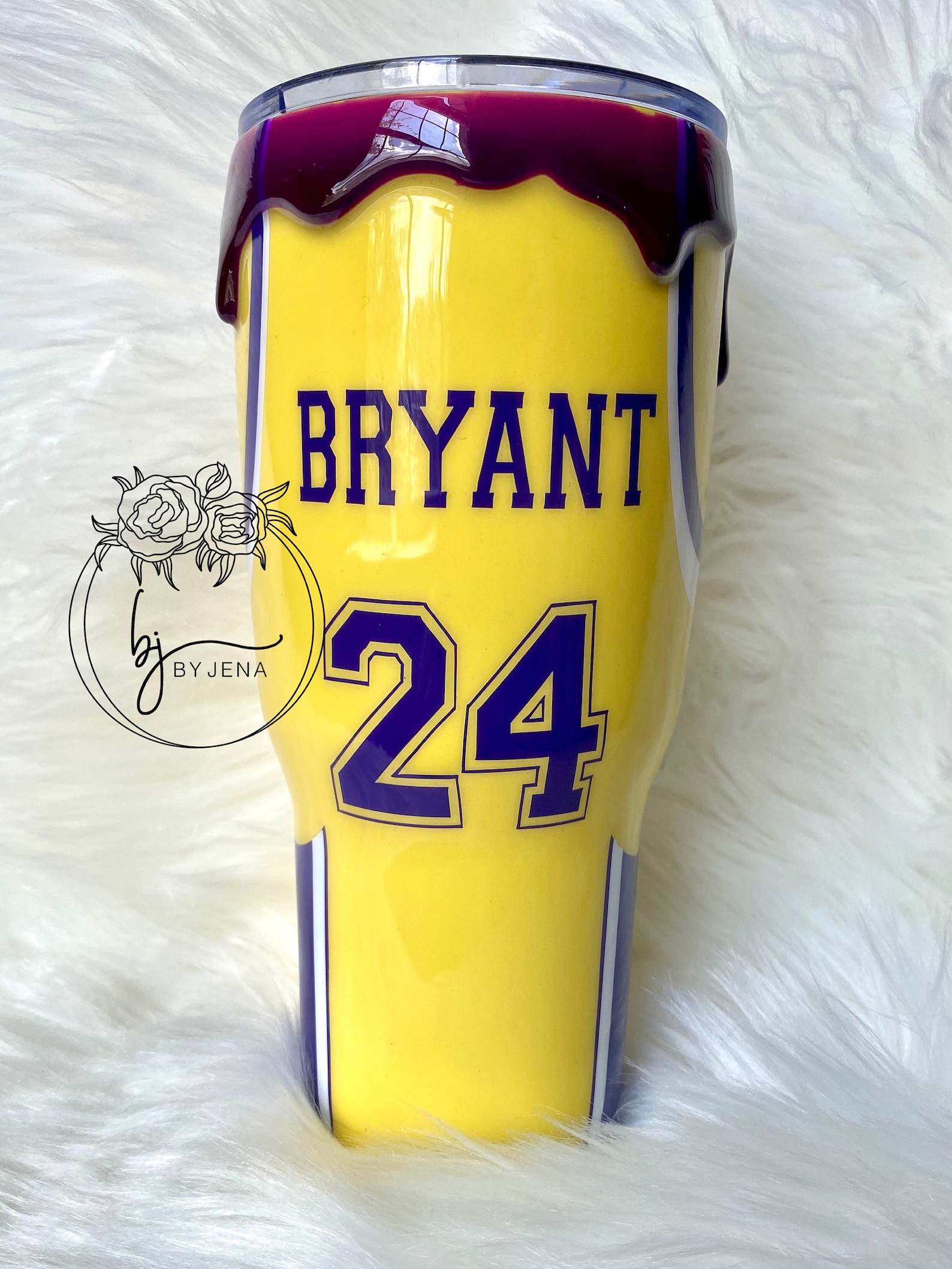 Lakers Kobe Bryant Jersey Tumbler Drip. Basketball. Nike. - Etsy