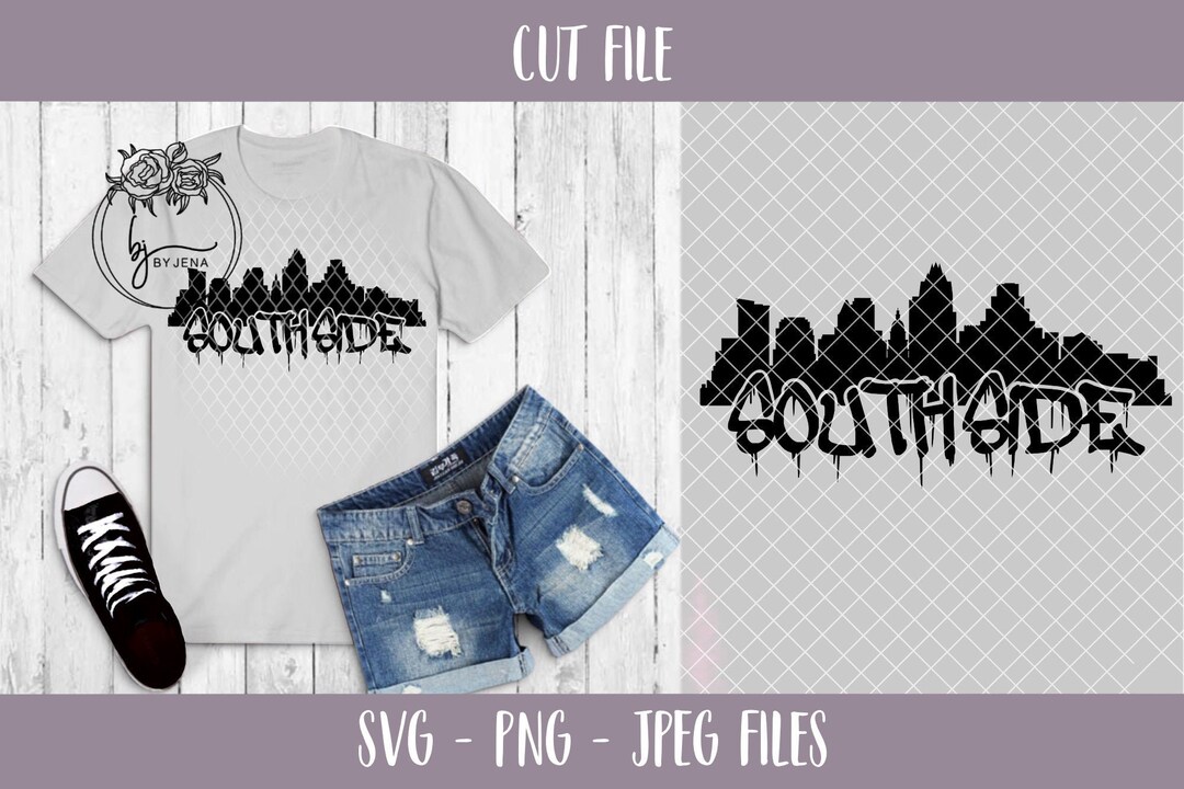 Southside Austin Texas Skyline SVG. PNG. JPEG. Drip. Skyline. Graffiti ...