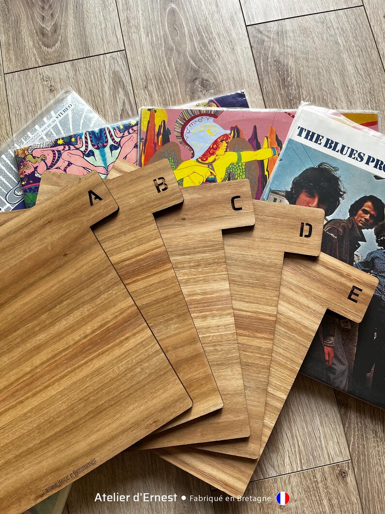 Vinyl Separators /spacers Alphabet 33t Full Size [vinyl Dividers] - Etsy