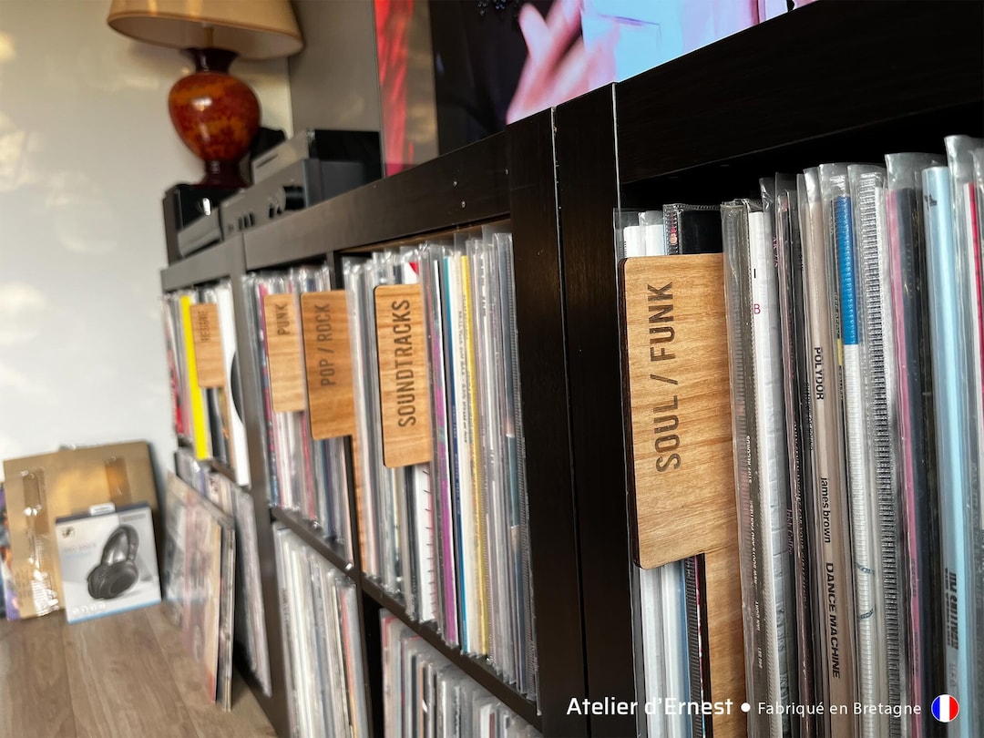 Vinyl Dividers / Dividers Genres FULL SIZE vinyls Dividers - Etsy