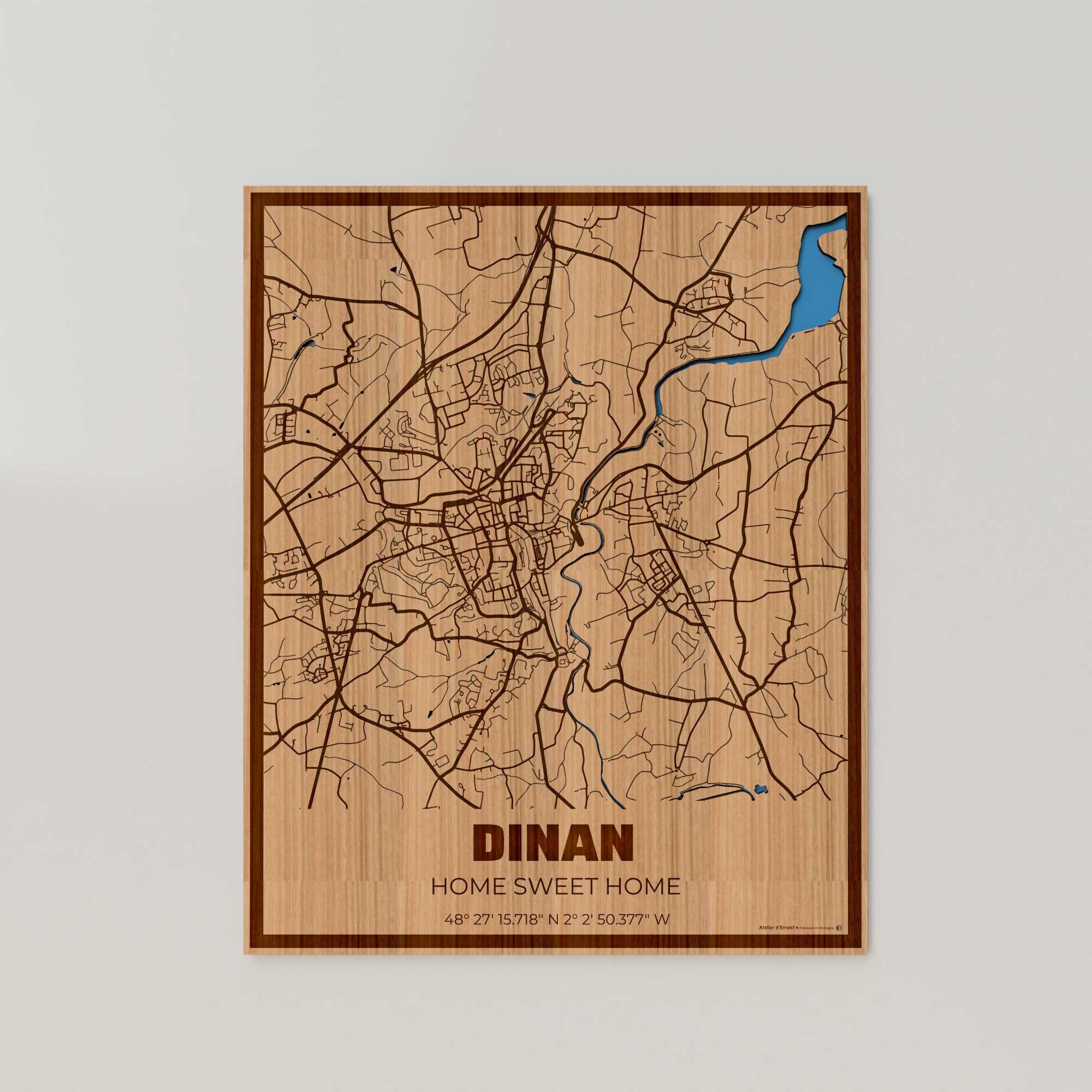 City Map - My City - 3D Wooden - Etsy