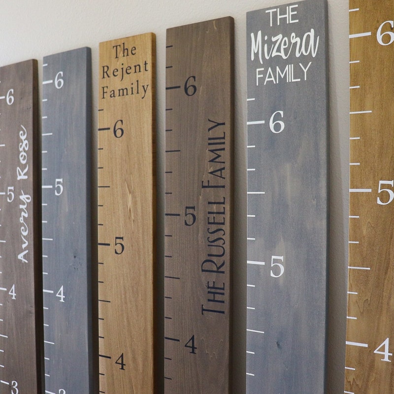 Wooden Growth Chart - Etsy
