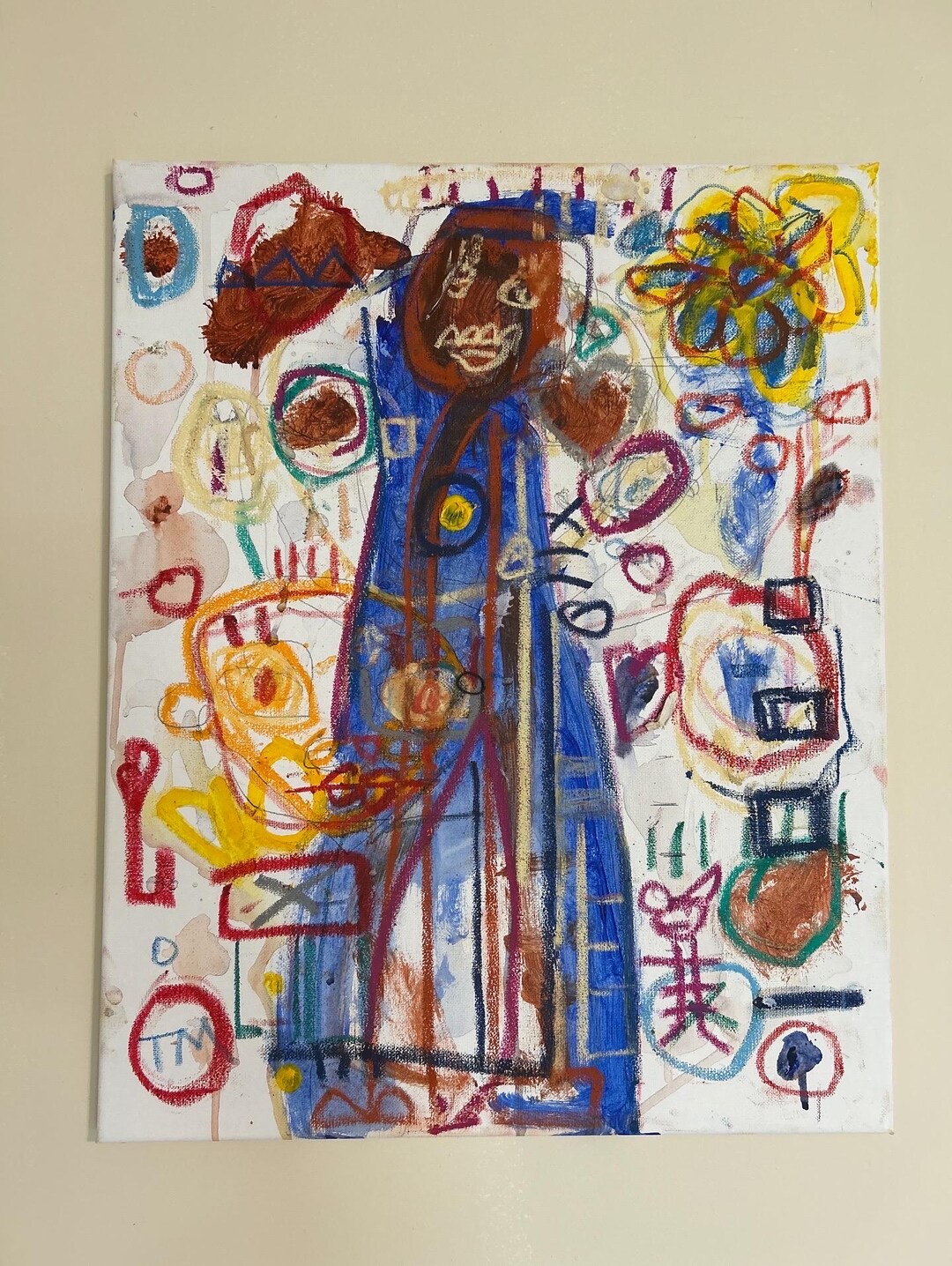 The Man in Blue - Etsy