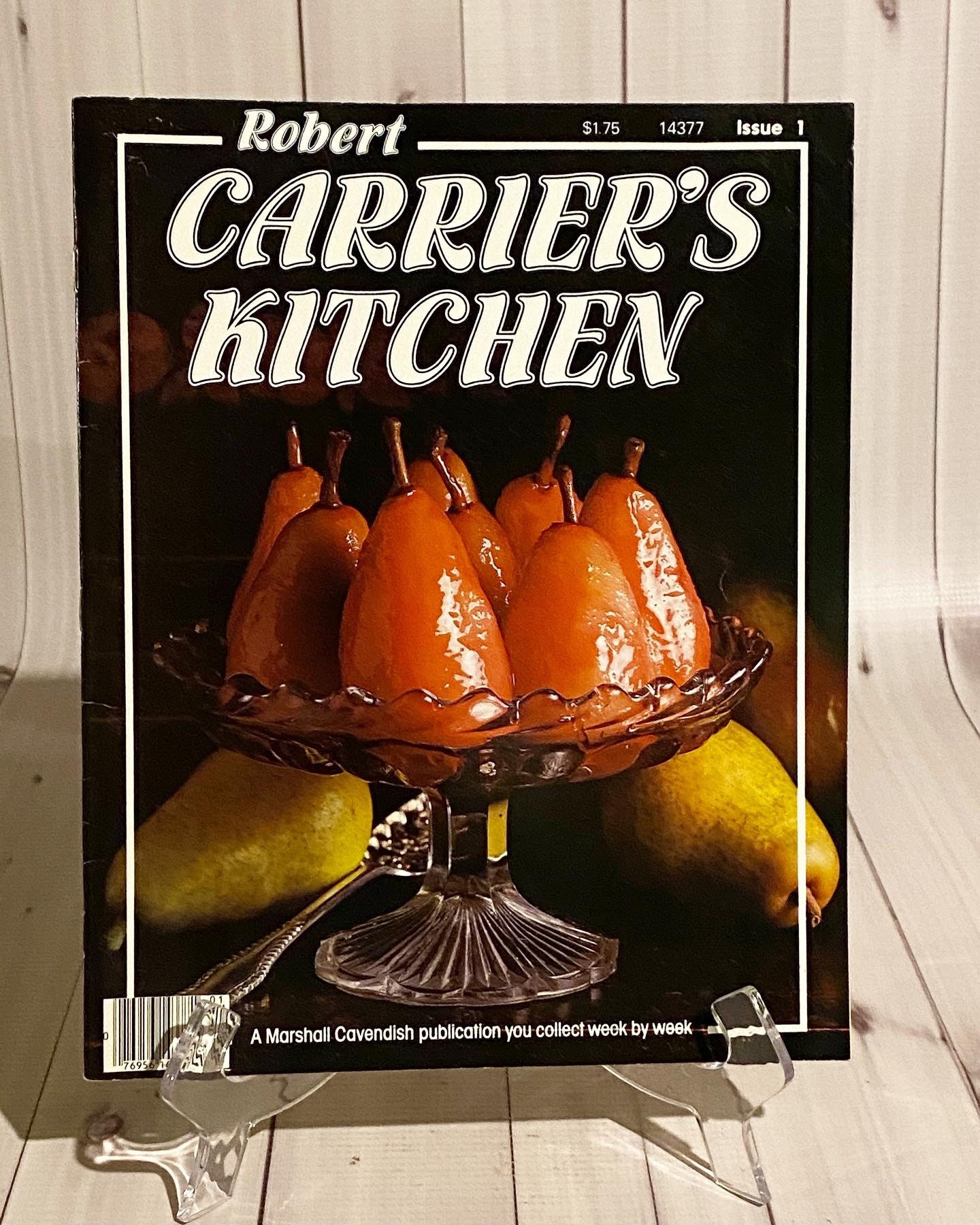 Vintage Robert Carrier's Kitchen Cookbook - Etsy España