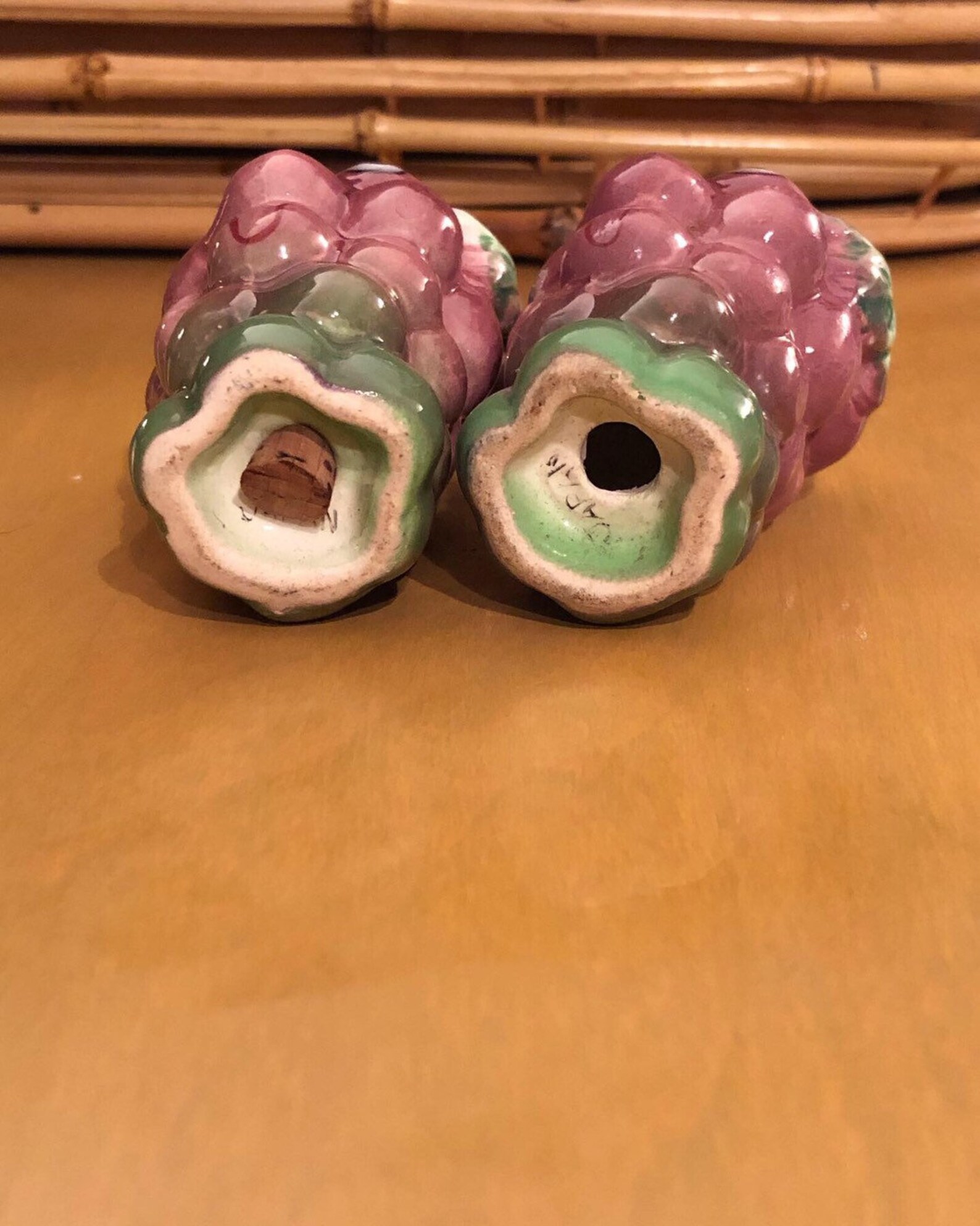 Vintage Anthropomorphic Purple Grapes Salt and Pepper Shakers | Etsy