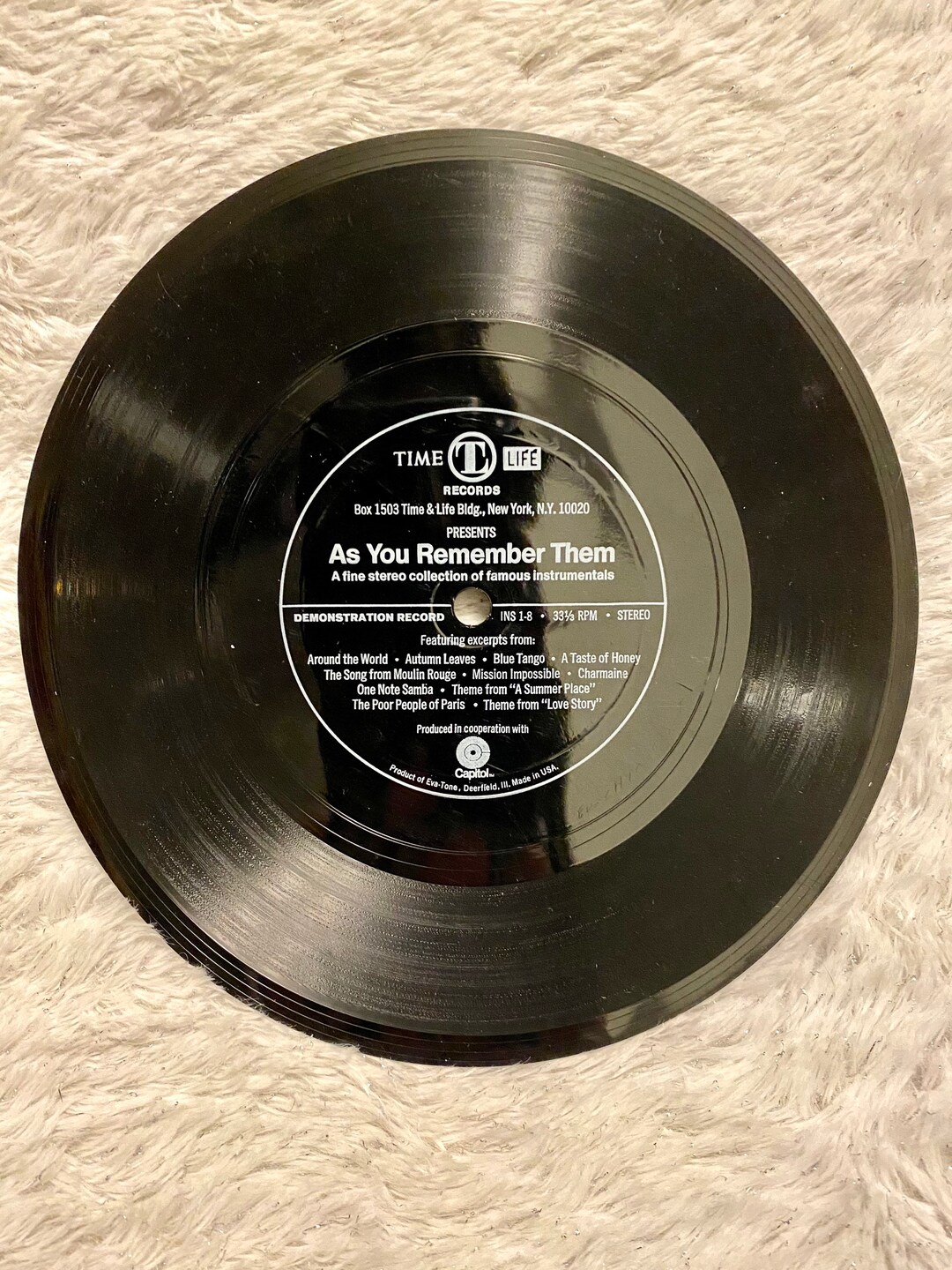 Vintage Time Life Records as You Remember Them Famous Instrumentals One ...