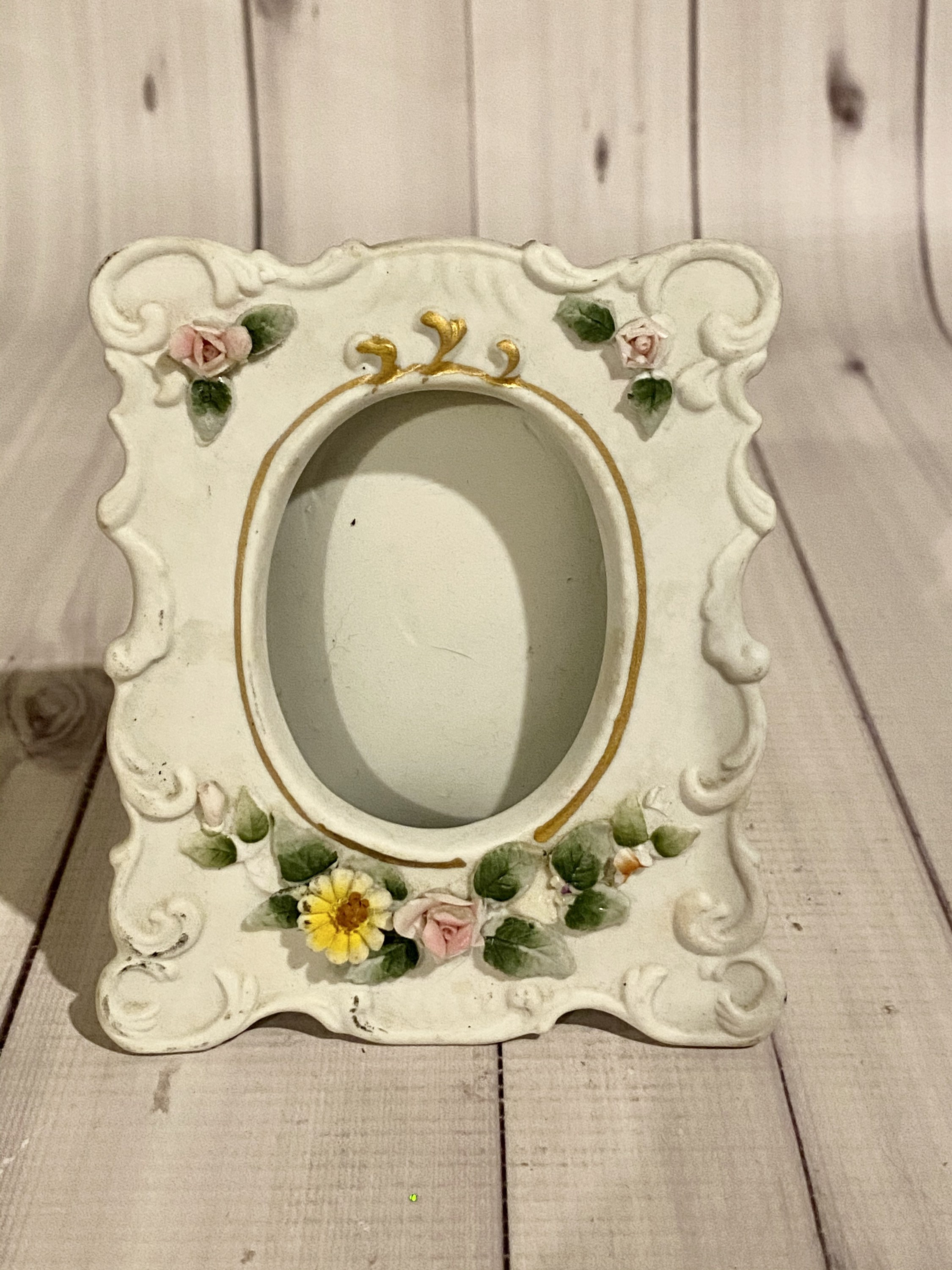 Vintage Porcelain Picture Frames at Krista Guerrero blog