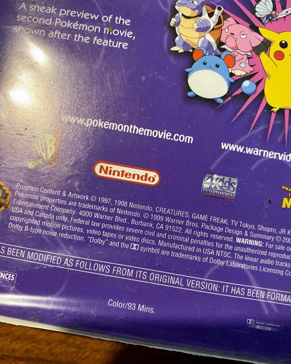 Pokemon Christmas Vhs