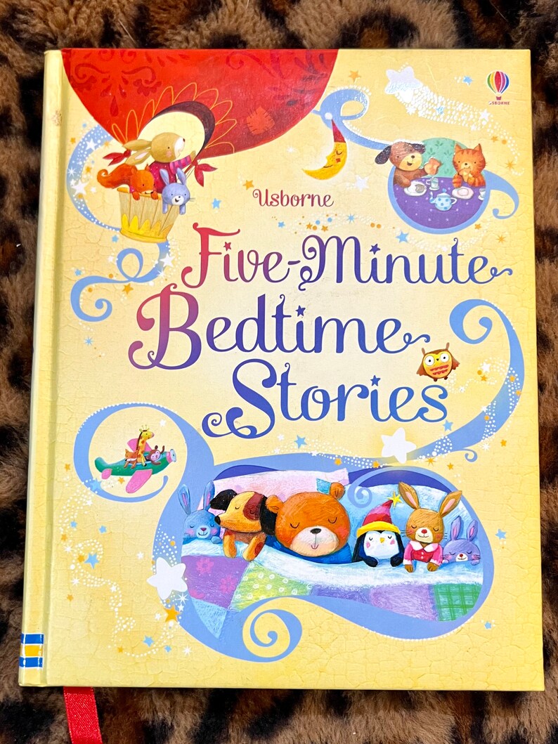 Usborne Five Minute Bedtime Stories Book by Sam Taplin - Etsy