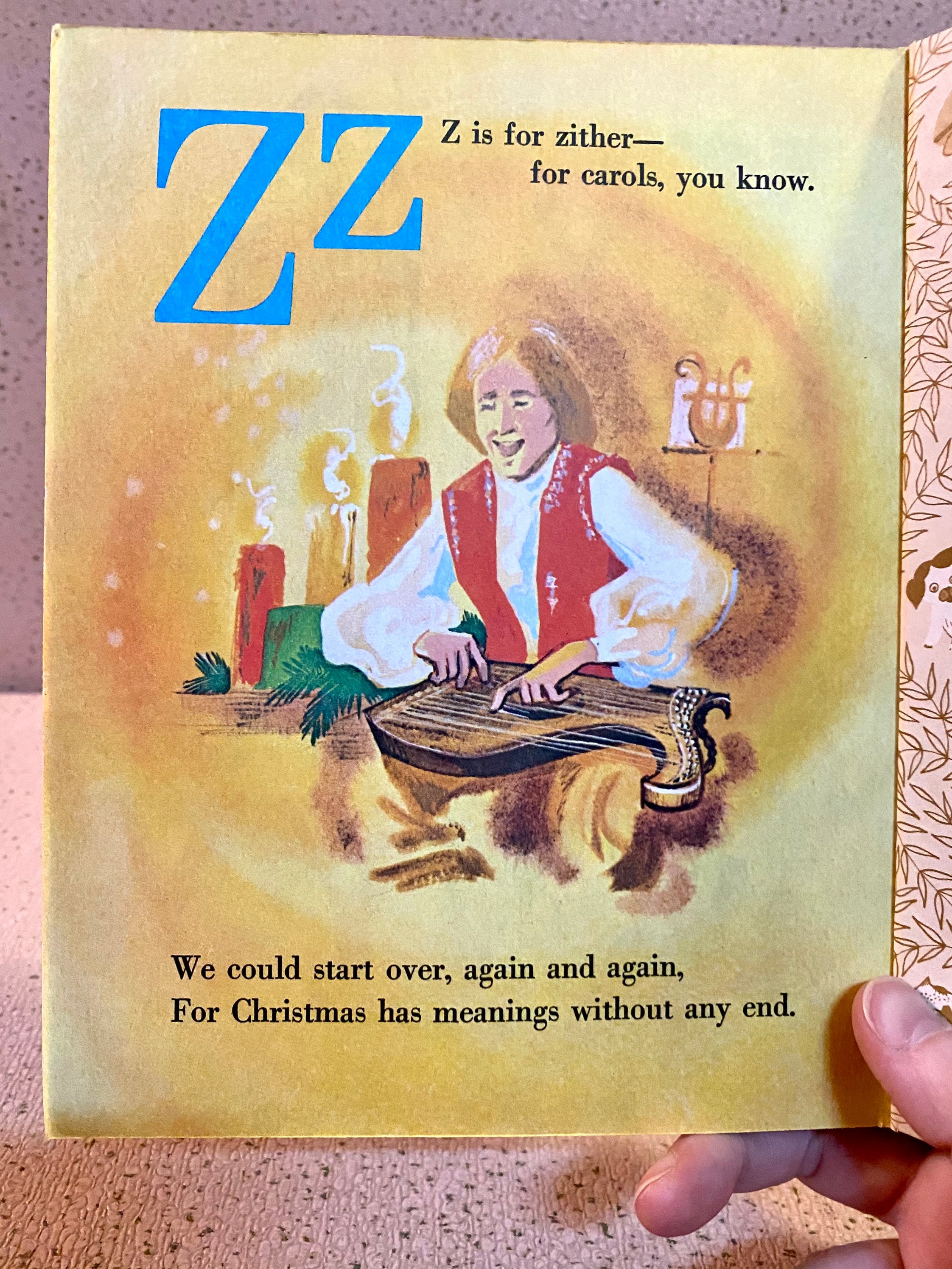Vintage Childrens Book 1974 ABC is for Christmas A Little | Etsy