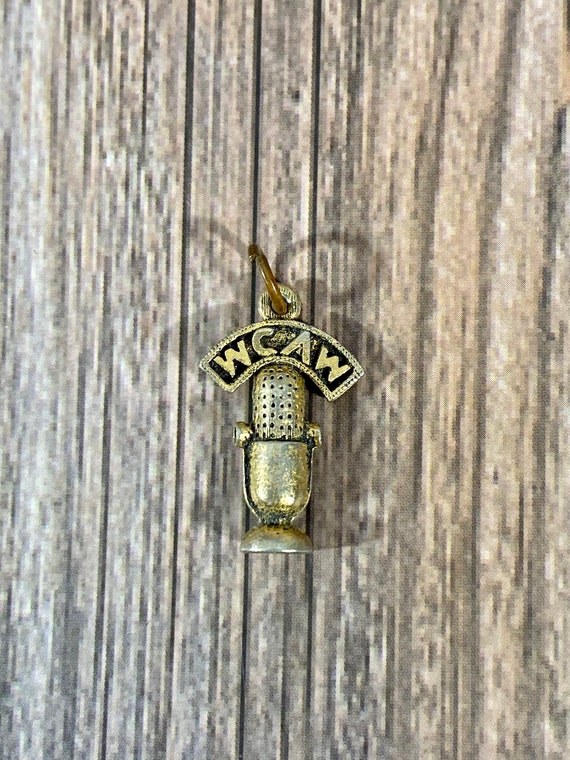 Very Rare HTF Vintage 1960s WCAW Radio Microphone Pen… - Gem