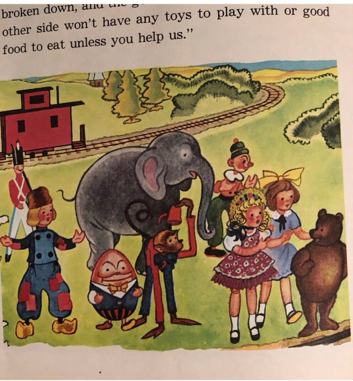 Vintage the Little Engine That Could Read Along Book | Etsy