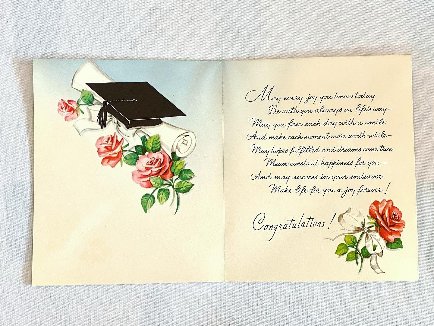 Your Choice NOS Vintage Graduation Card Graduate Niece Brother | Etsy